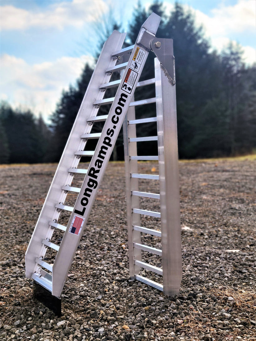 Aluminum Dirt Bike Ramps for Trucks in the USA | LongRamps