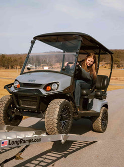 Aluminum Golf Cart Ramps Made in the USA | LongRamps