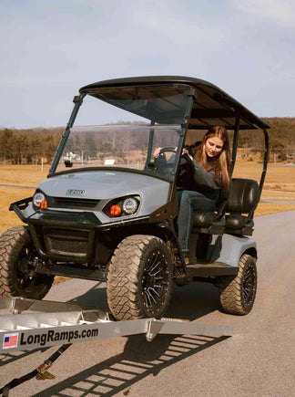 Aluminum Golf Cart Ramps Made in the USA | LongRamps